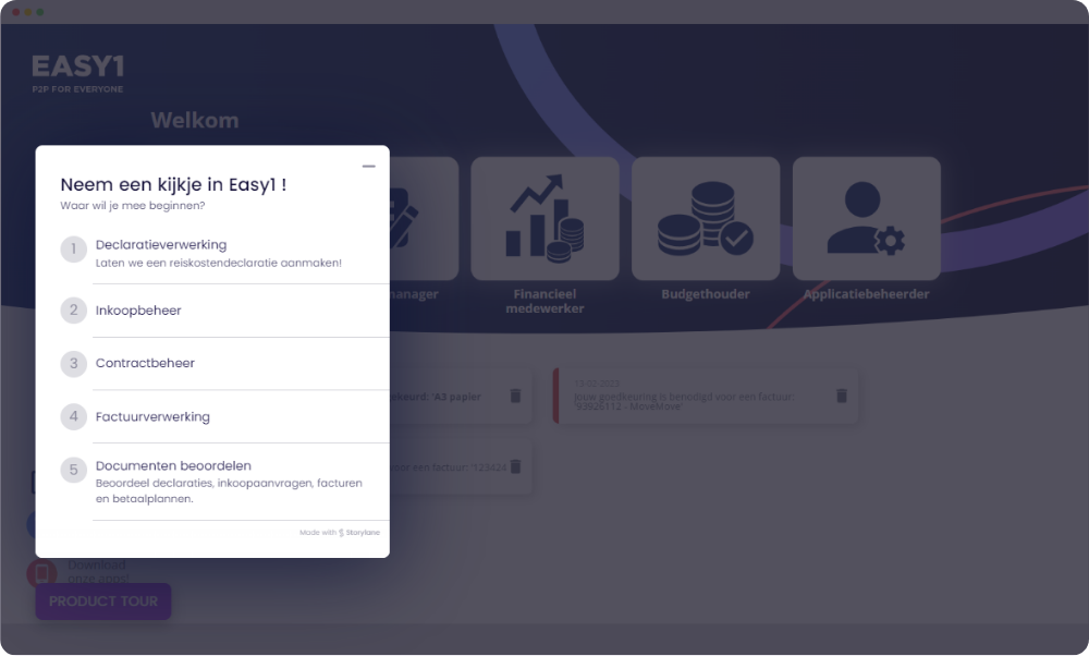 Easy1 | Voor al je financiele documenten en MKB administratie